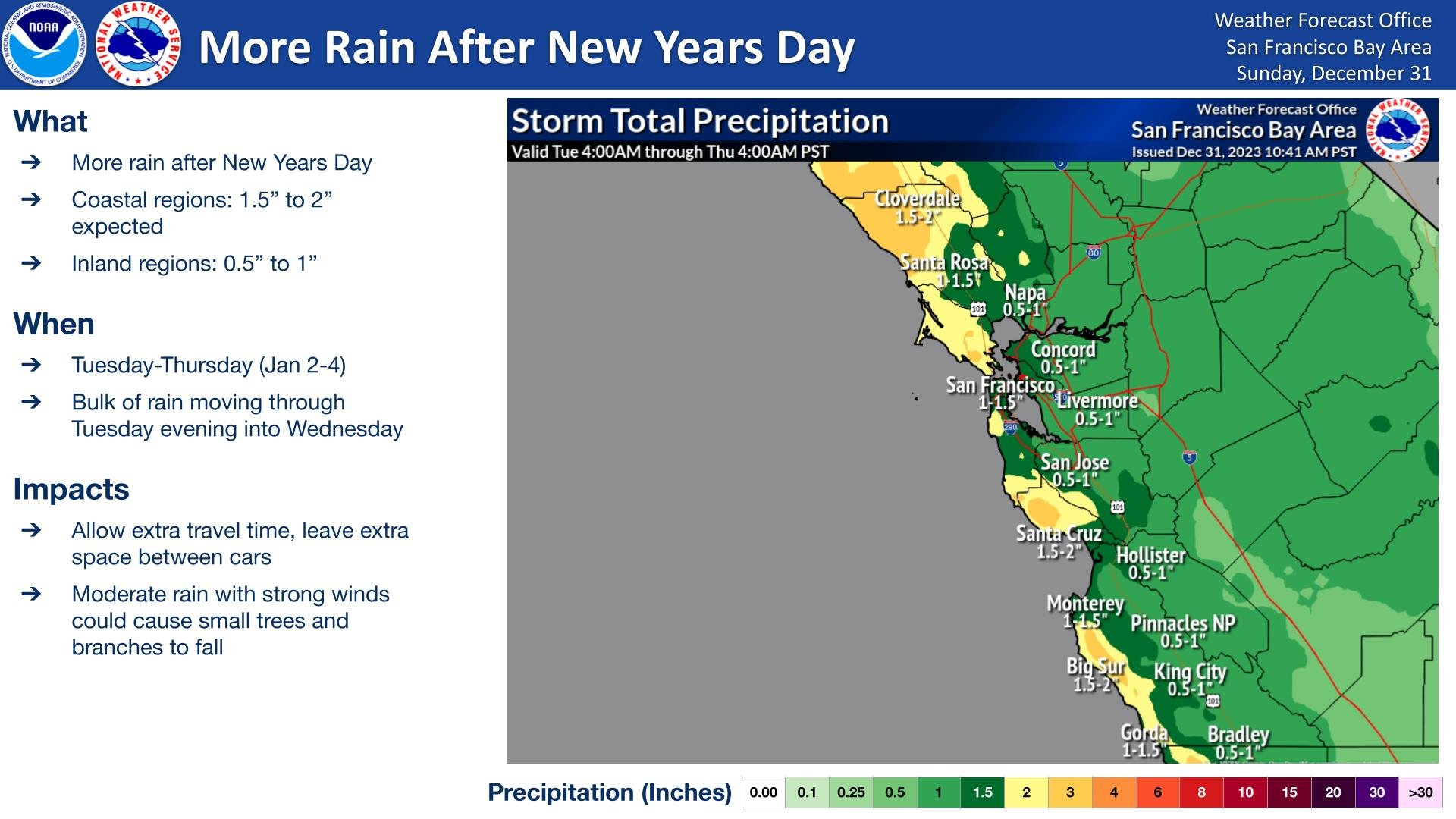 Another storm expected Tuesday through Thursday - Redwood City Pulse