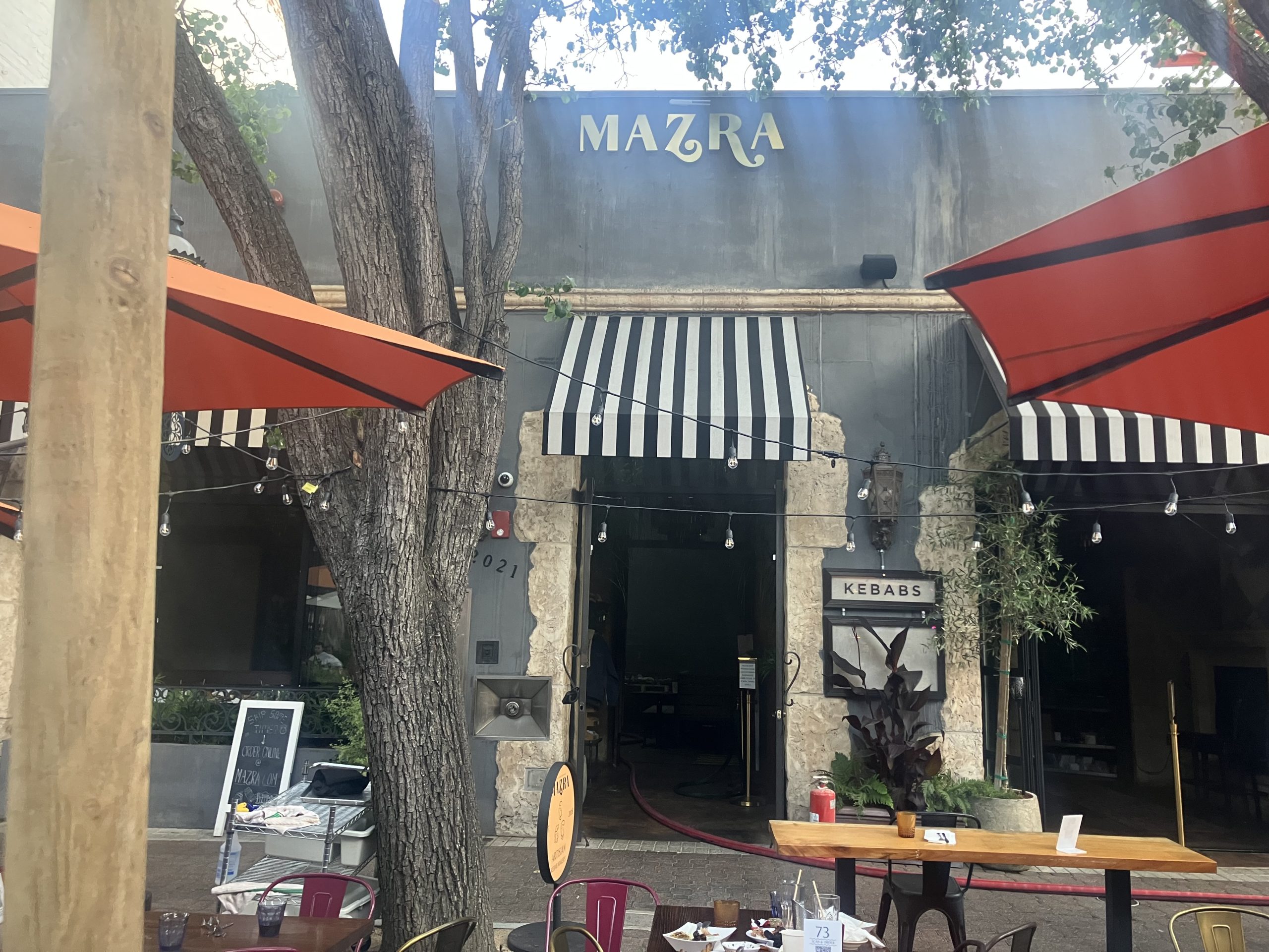 Apparent fire breaks out at Mediterranean restaurant Mazra