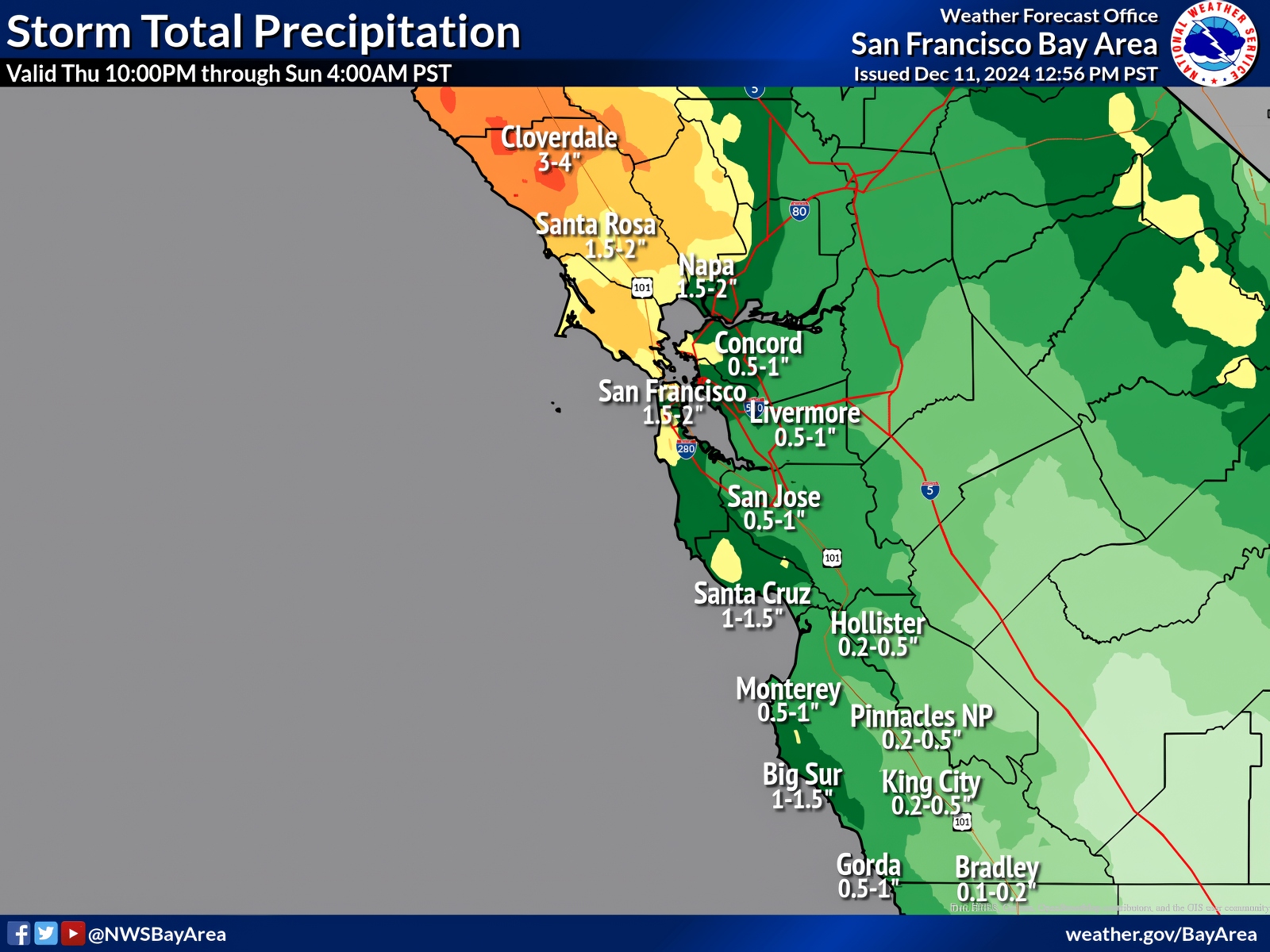 Rain in the Bay Area, region's first precipitation since before ...